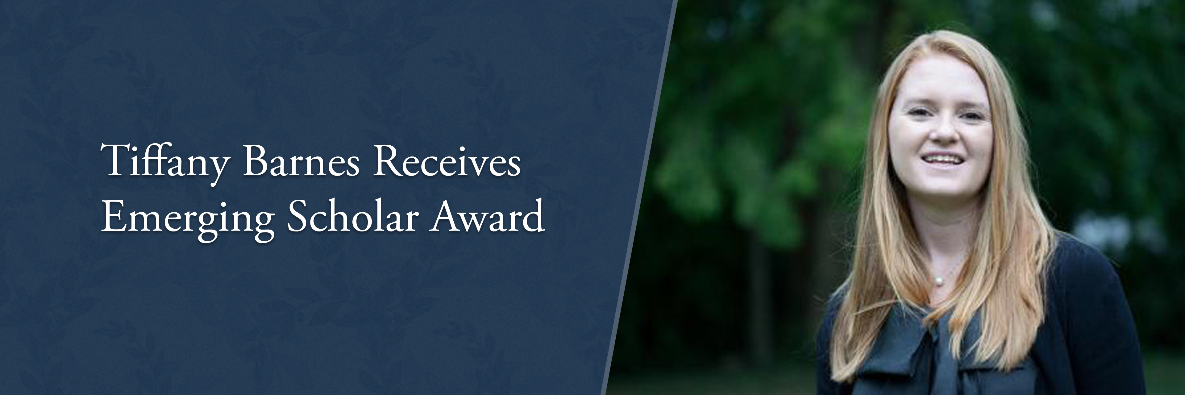 Tiffany Barnes Receives Emerging Scholar Award | Political Science